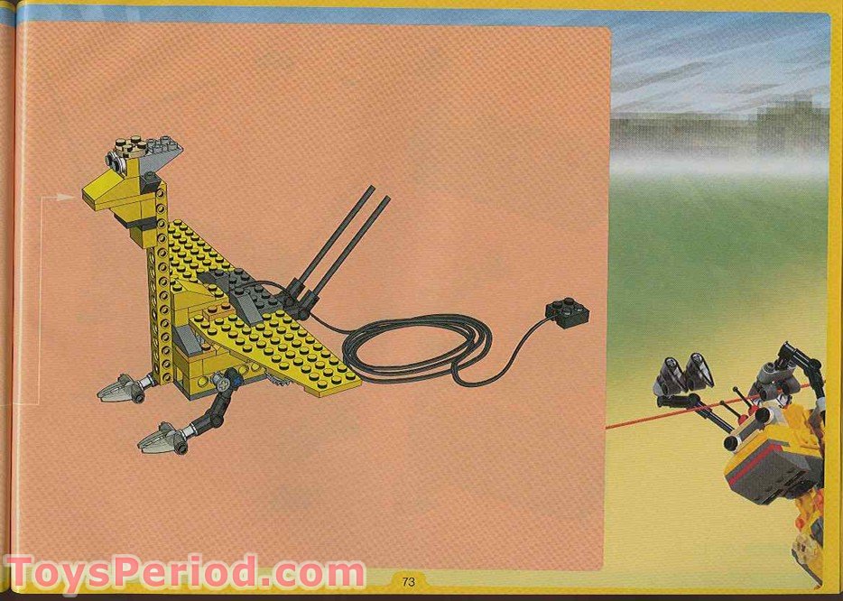 LEGO 4094 Motor Movers Instructions and Parts List