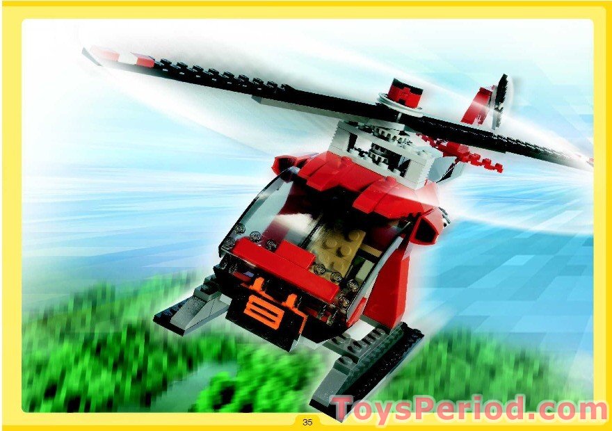LEGO 4403 Air Blazers Instructions and Parts List