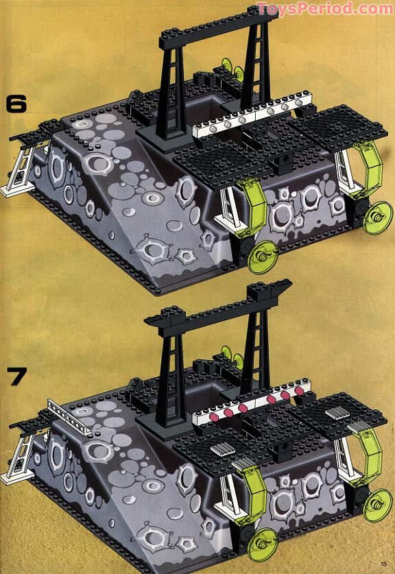 LEGO 6988 Alpha Centauri Outpost Instructions and Parts List