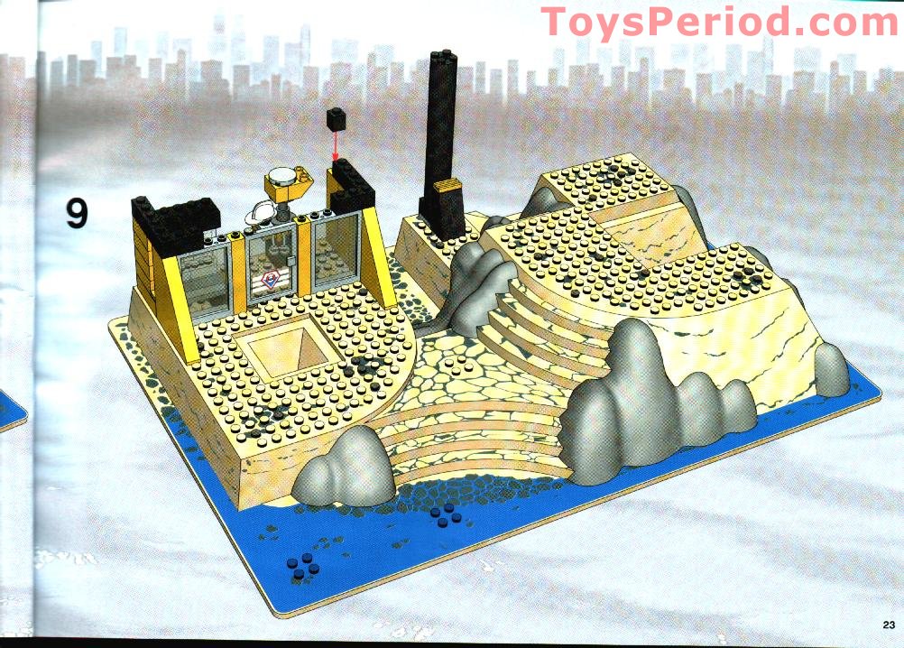 LEGO 7047 Coast Watch Hq Instructions and Parts List