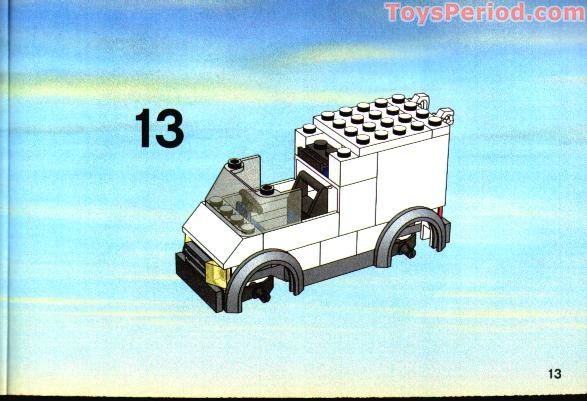 LEGO 7237-1 Police Station - with Light-Up Minifig Instructions and ...