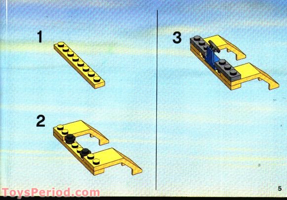 LEGO 7243 Construction Site Instructions and Parts List
