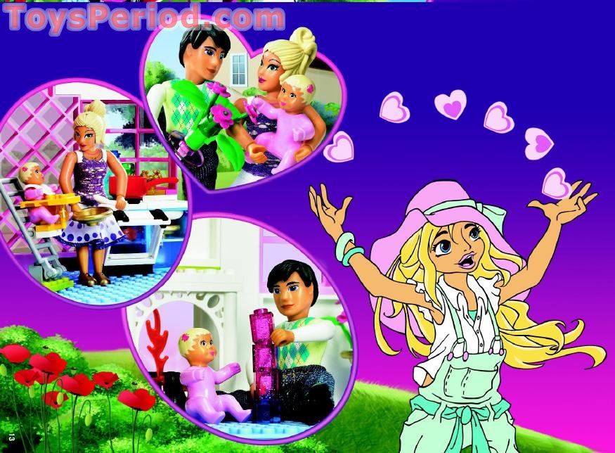 LEGO 7586 Sunshine Home Instructions and Parts List