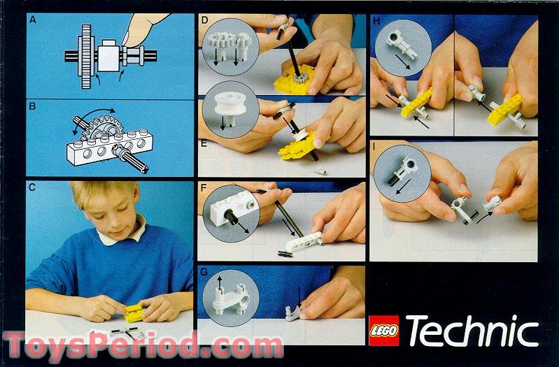 LEGO 8826 Atx Sport Cycle Instructions and Parts List