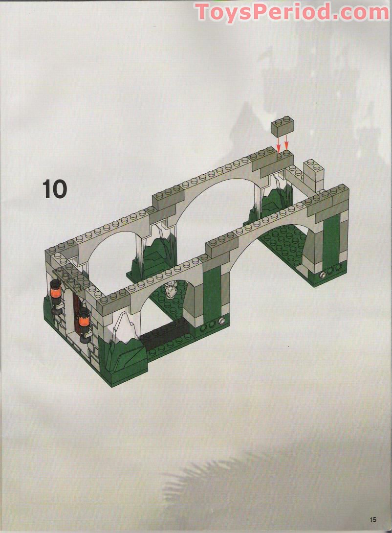 LEGO 8823 Mistlands Tower Instructions and Parts List