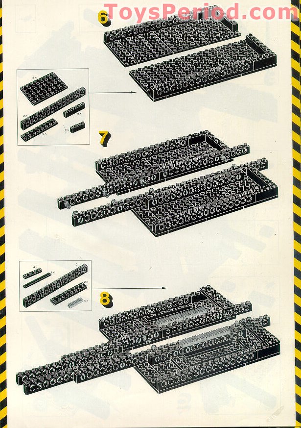 LEGO 8860 Auto Chassis Instructions and Parts List
