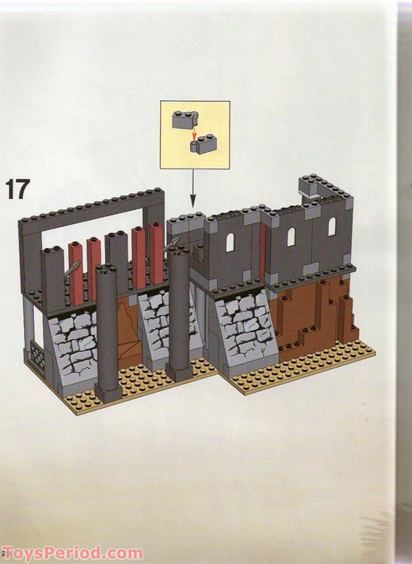 LEGO 8877 Vladek's Dark Fortress Instructions and Parts List
