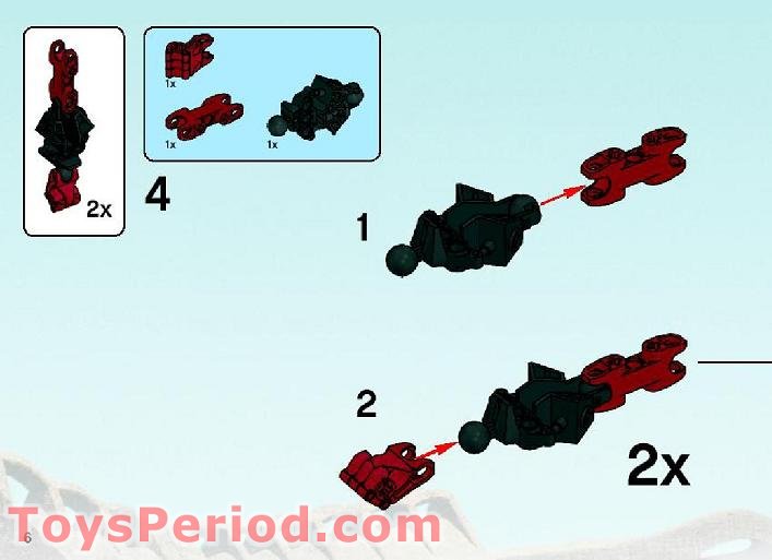LEGO 8984 Stronius Instructions and Parts List