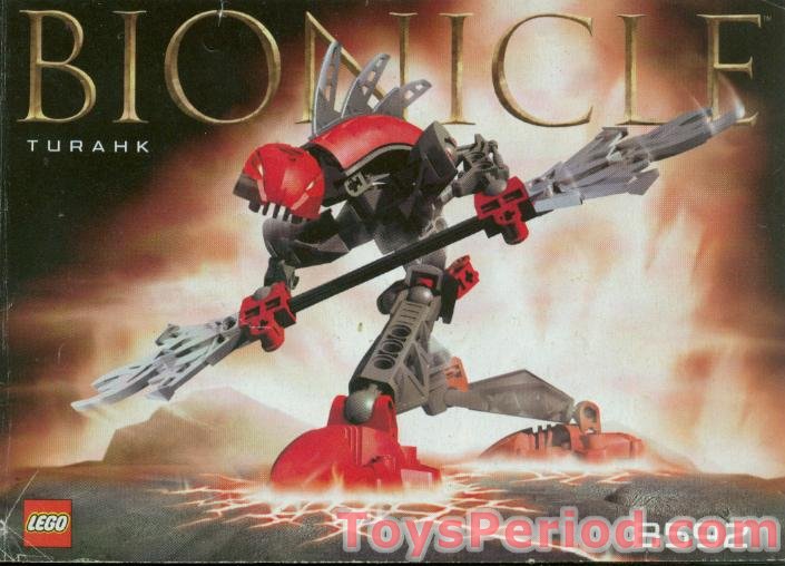 LEGO 8592-1 Turahk Instructions and Parts List