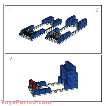 LEGO 112-2 Locomotive with Motor Instructions and Parts List