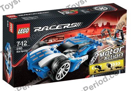 LEGO 8163 Blue Sprinter Instructions and Parts List