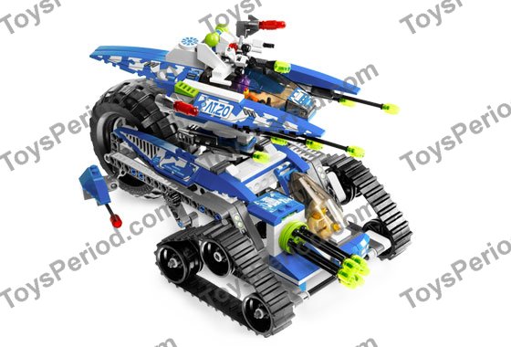 LEGO 8118 Hybrid Rescue Tank Instructions and Parts List