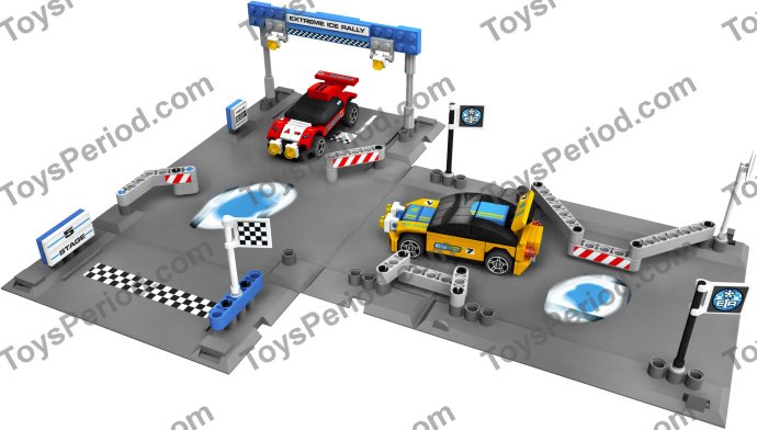 LEGO 8124 Ice Rally Instructions and Parts List