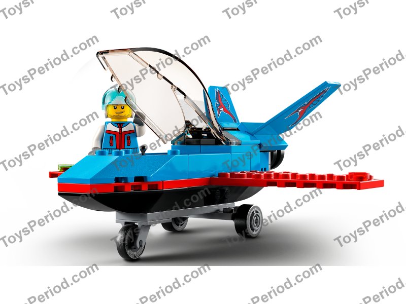 LEGO 60323 Stunt Plane Set Parts List