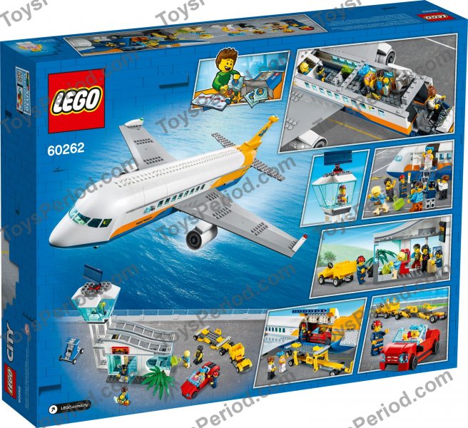 LEGO 60262 Passenger Airplane Set Parts List