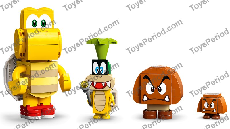 LEGO 71412 Big Bad Island - Expansion Set Parts List