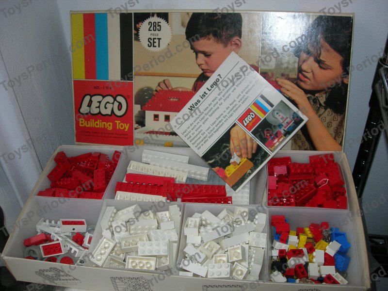 LEGO 285 Medium Basic Set Parts List