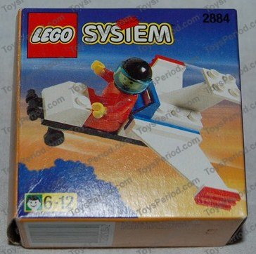 LEGO 2884 Microlight Instructions and Parts List