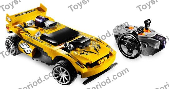 LEGO 8183 Track Turbo RC Instructions and Parts List