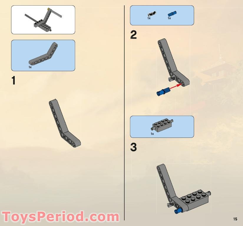 LEGO 2506 Skull Truck Instructions and Parts List