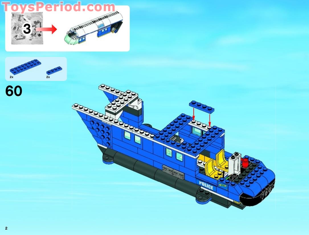 LEGO 4439 Heavy-Duty Helicopter Instructions and Parts List