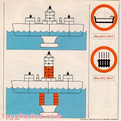 LEGO 311-1 Ferry Instructions and Parts List