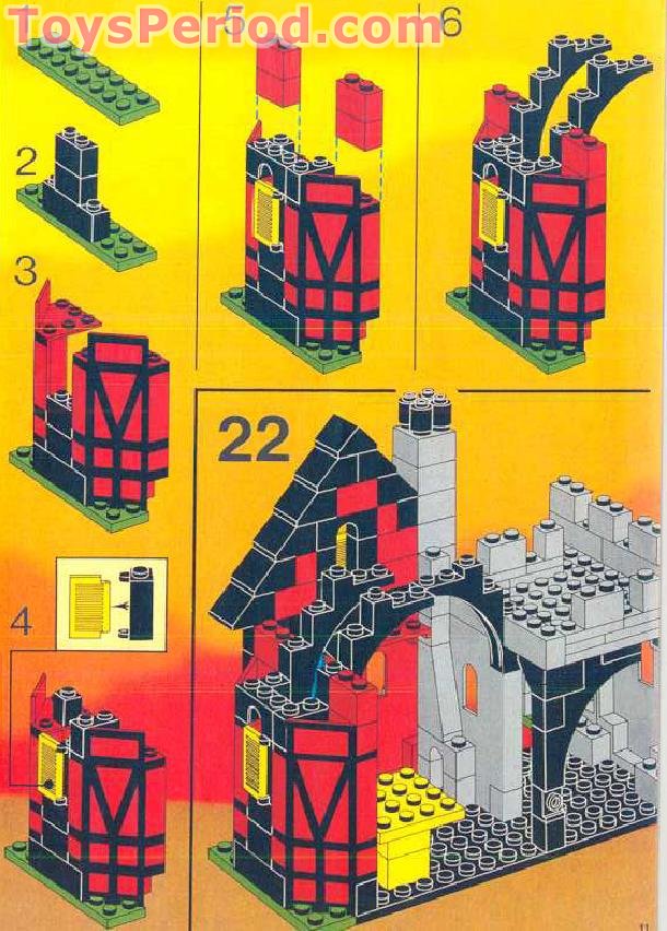 LEGO 10000 Guarded Inn Instructions and Parts List