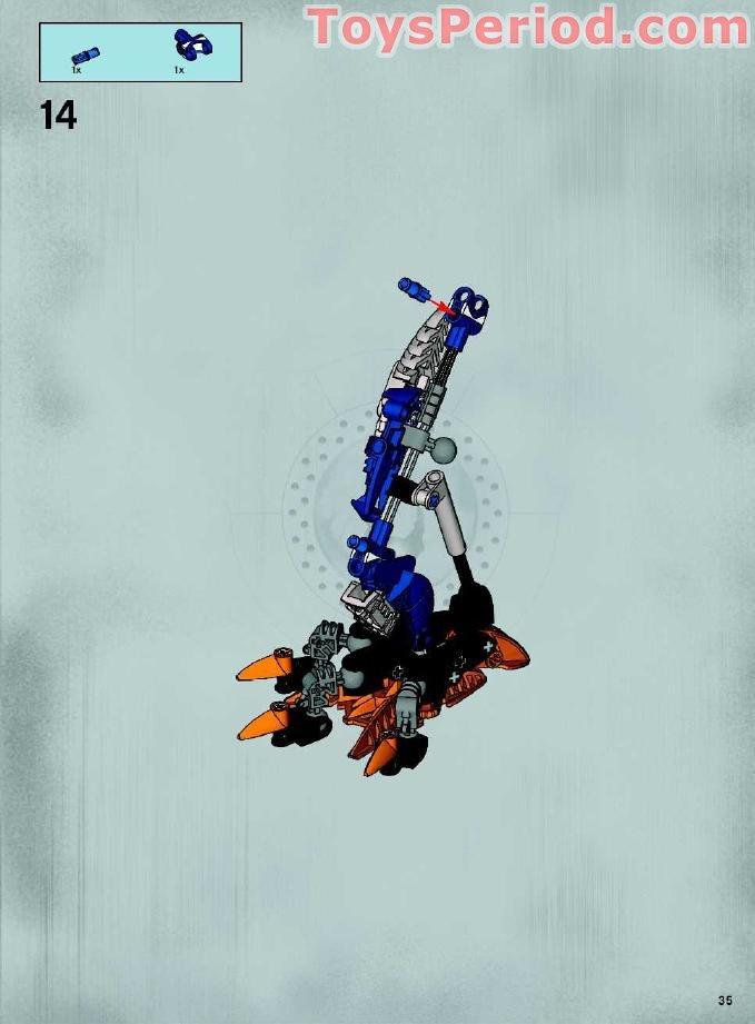 LEGO 10204 Vezon and Kardas Instructions and Parts List