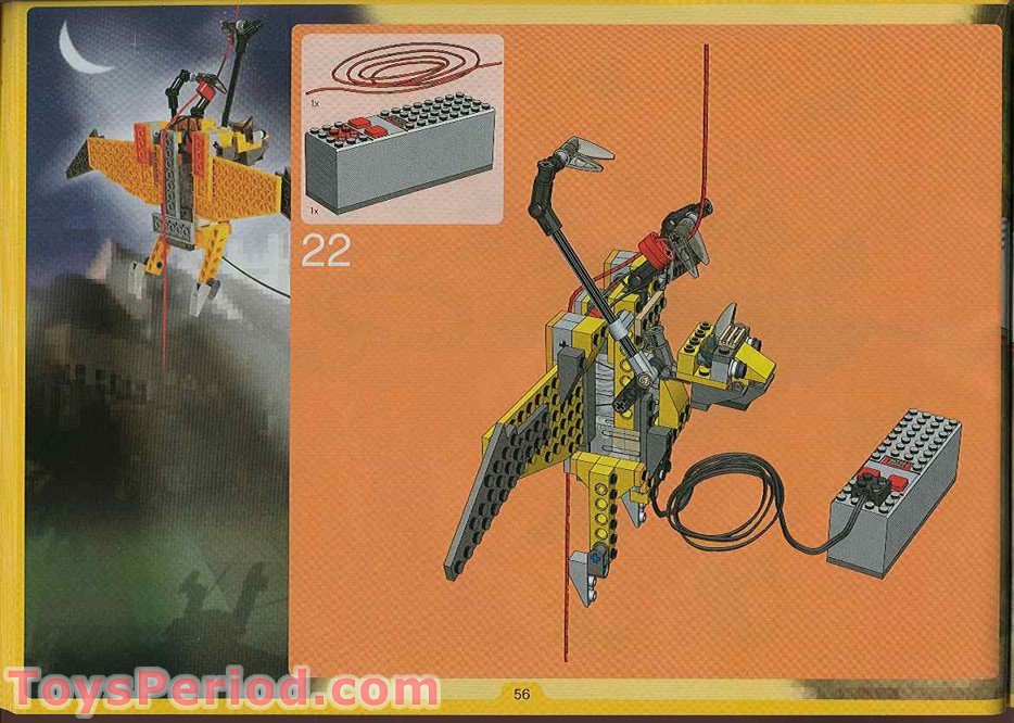 LEGO 4094 Motor Movers Instructions and Parts List