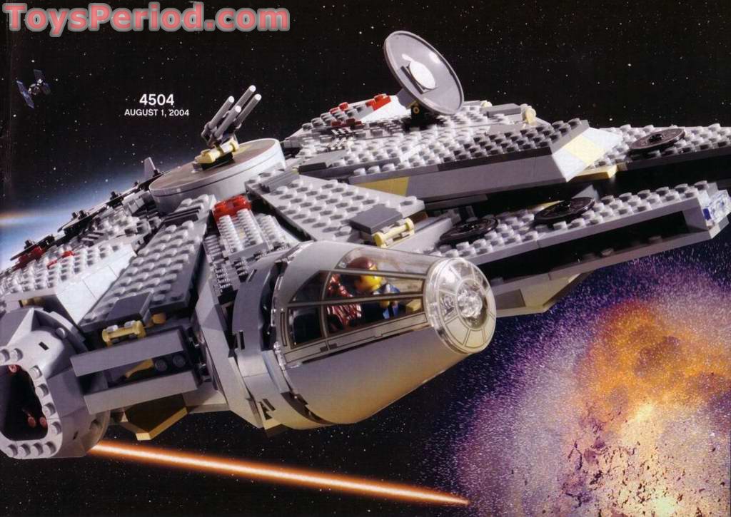 LEGO 4502-1 X-Wing Fighter (Dagobah), Blue Box Instructions and Parts List