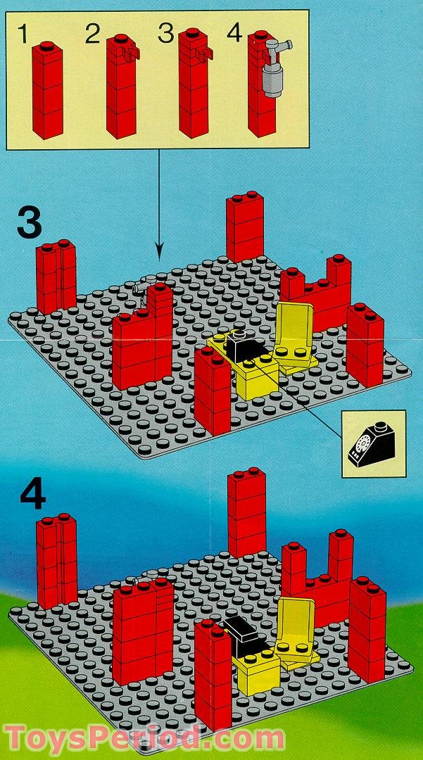 LEGO 6369 Auto Workshop Instructions and Parts List