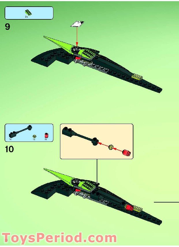 LEGO 7649 MT-201 Ultra-Drill Walker Instructions and Parts List