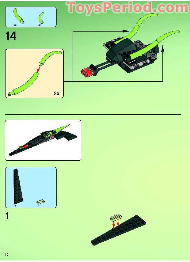 LEGO 7649 MT-201 Ultra-Drill Walker Instructions and Parts List
