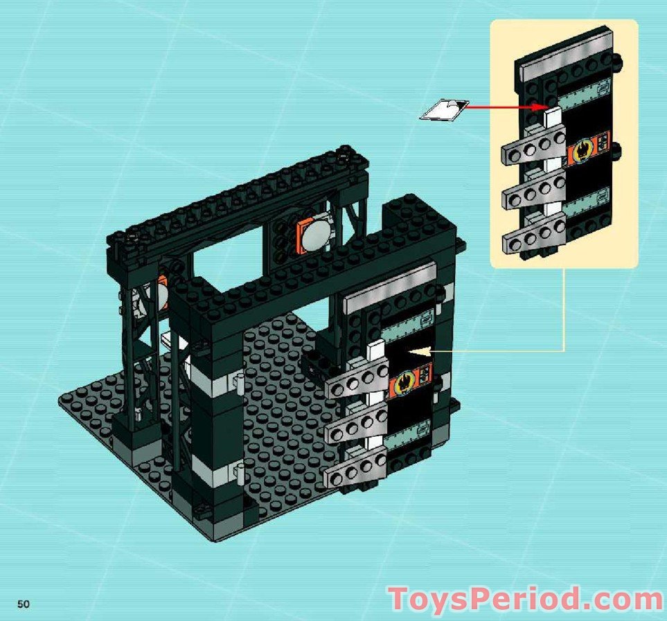 LEGO 8637 Mission 8: Volcano Base Instructions and Parts List