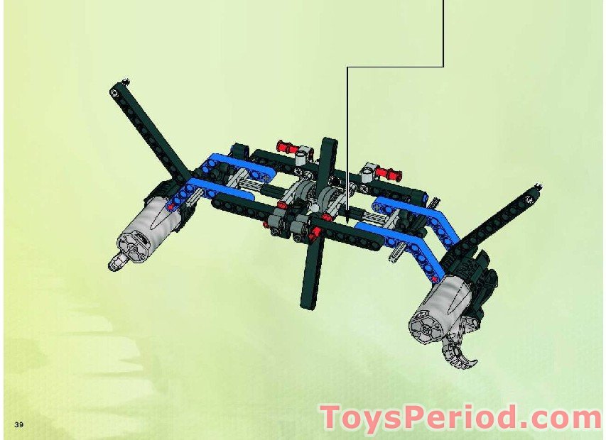LEGO 8942-1 Jetrax T6 Instructions and Parts List