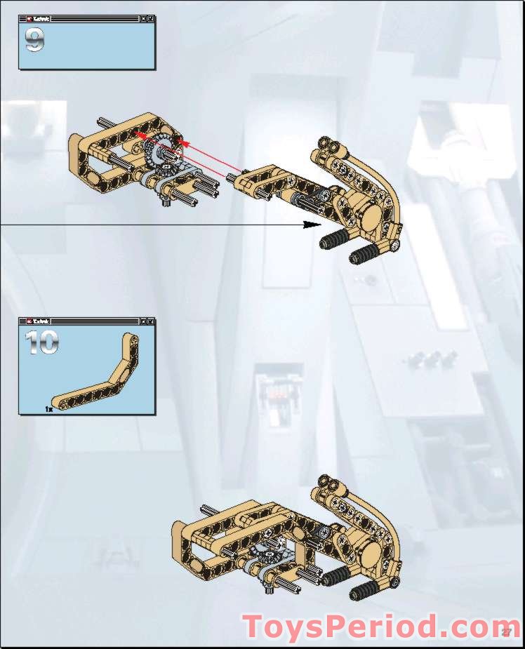LEGO 8001 Battle Droid Set Parts Inventory and Instructions - LEGO ...
