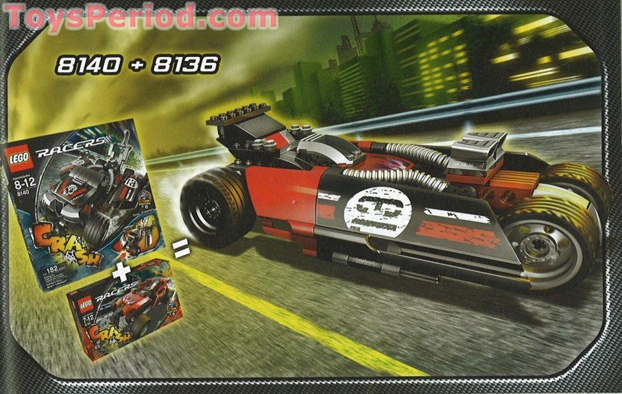 LEGO 8136 Fire Crusher Instructions and Parts List