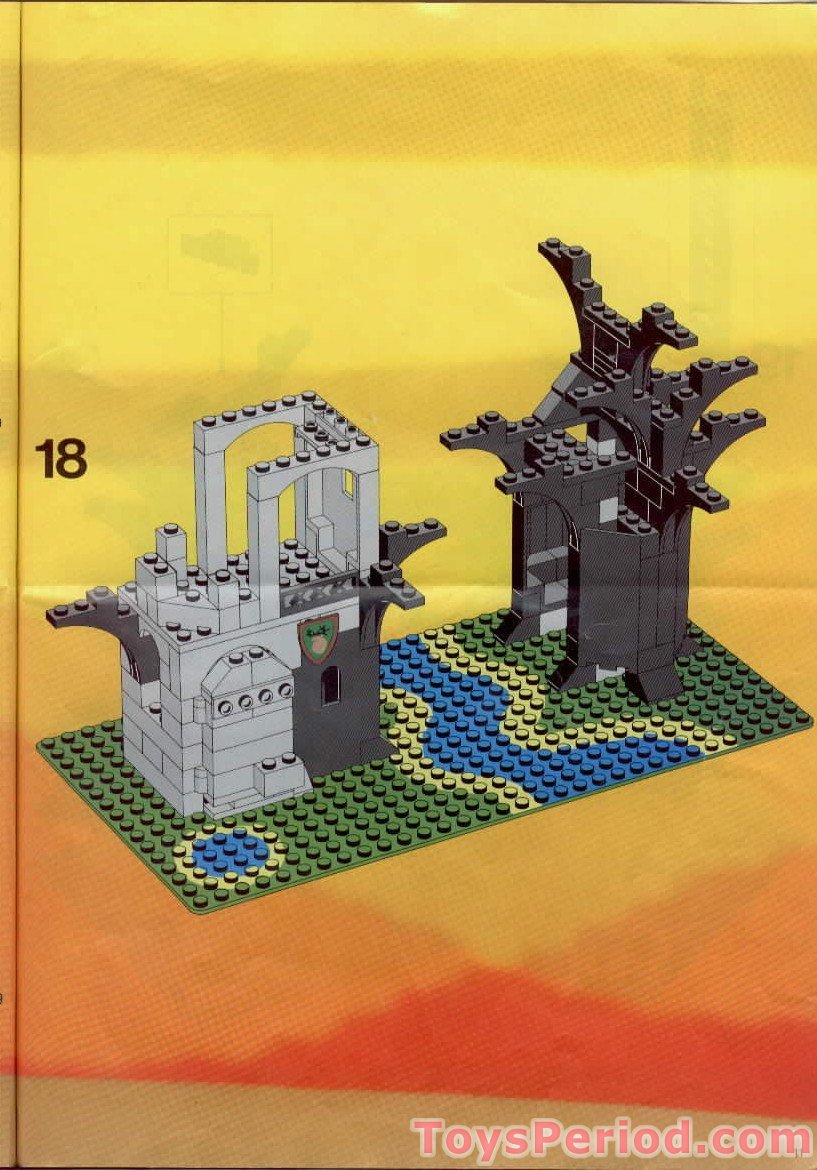 LEGO 6071 Forestmen's Crossing Instructions and Parts List