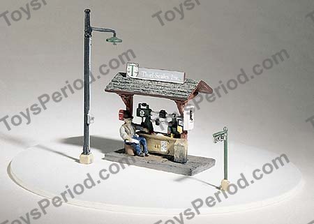 HO Structures - Woodland Scenics D231 Trackside Scale HO Scenic Detail Kit