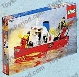 LEGO 4025 Fire Boat Instructions and Parts List
