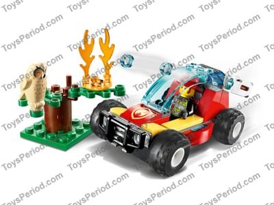 LEGO 60247 Forest Fire Set Parts List