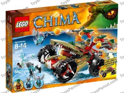 LEGO 70135 Cragger's Fire Striker Set Parts List