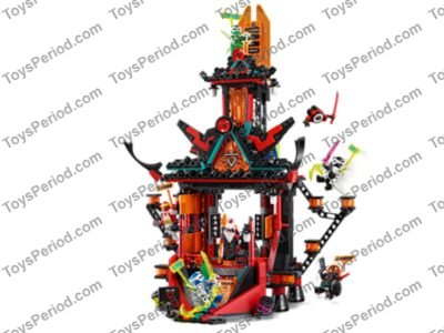 LEGO 71712 Empire Temple of Madness Set Parts List
