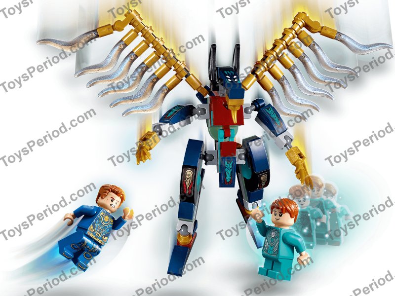 LEGO 76145 Eternals’ Aerial Assault Set Parts List