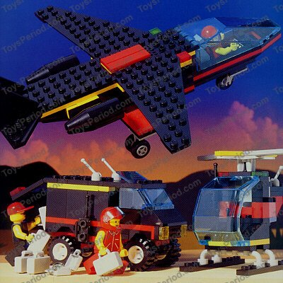 LEGO 1687 Midnight Transport Instructions and Parts List