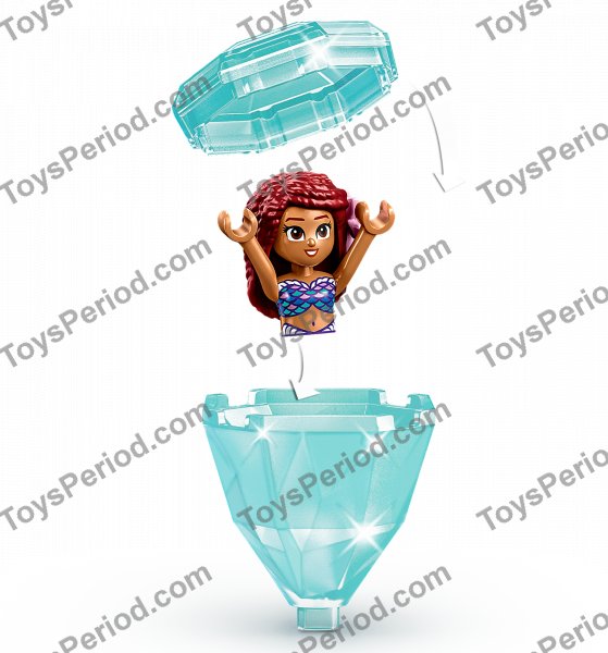 LEGO 43229 Ariel's Treasure Chest Set Parts List