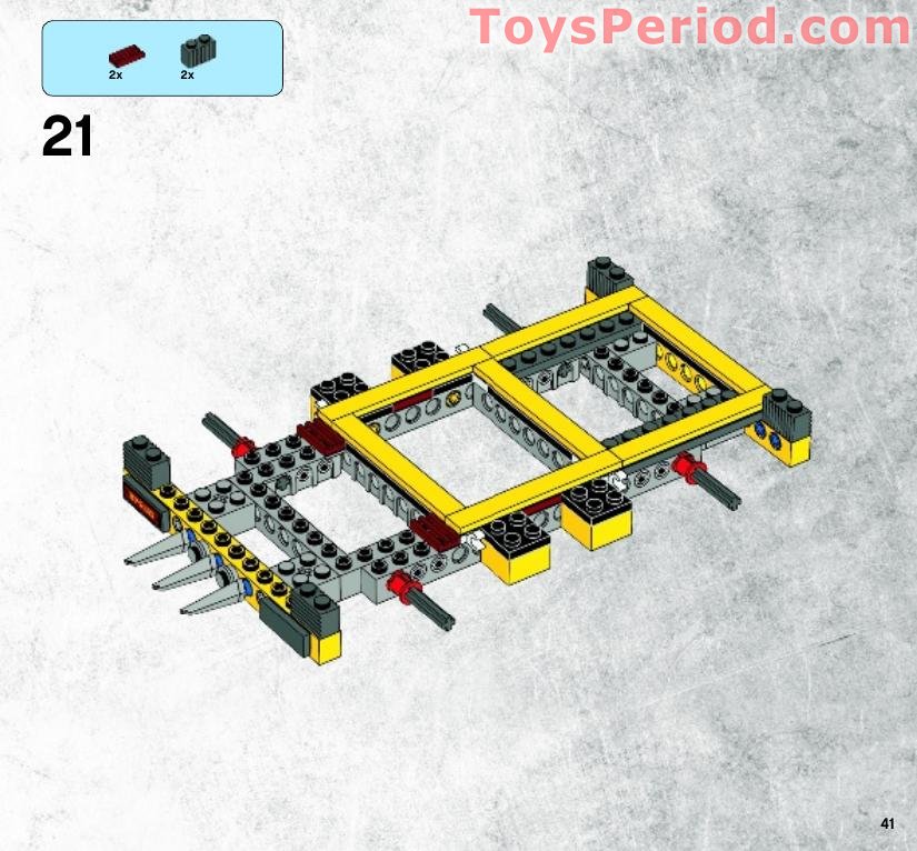 LEGO 5885 Triceratops Trapper Instructions and Parts List
