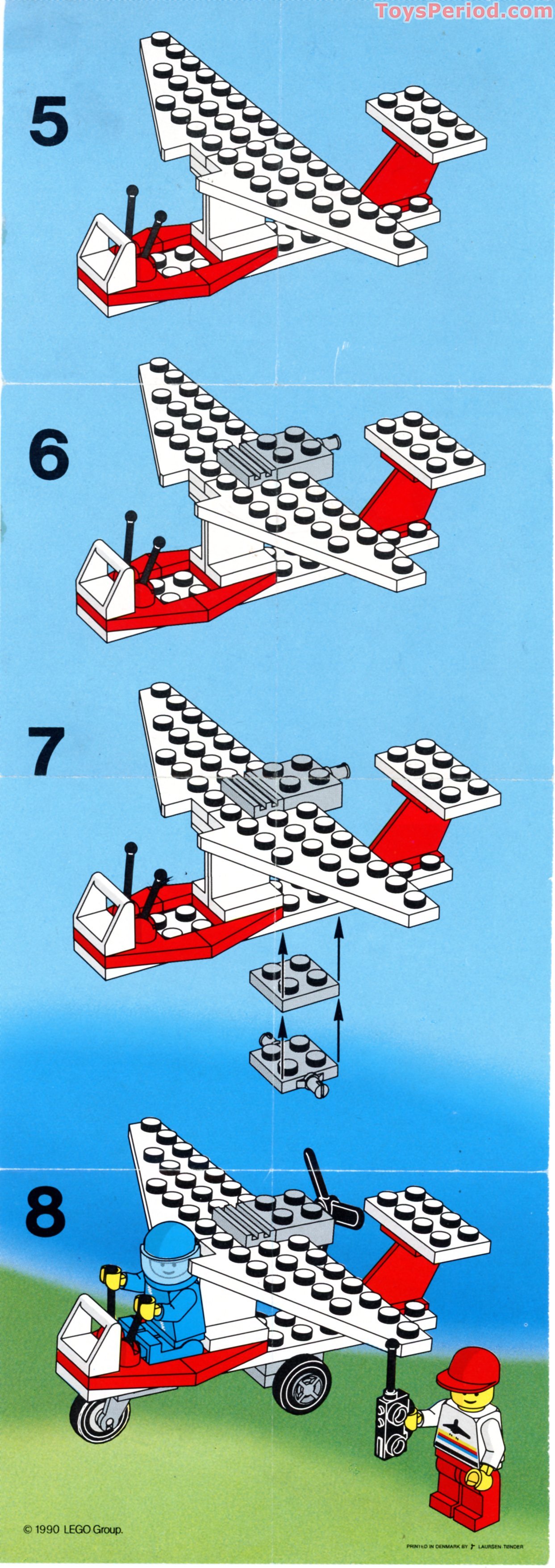 LEGO 6529 Ultra Light I Instructions and Parts List
