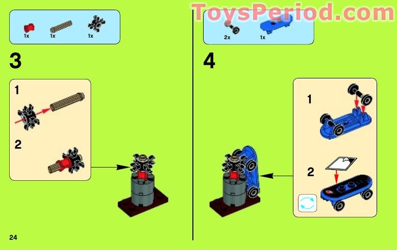 LEGO 79103 Turtle Lair Attack Instructions and Parts List