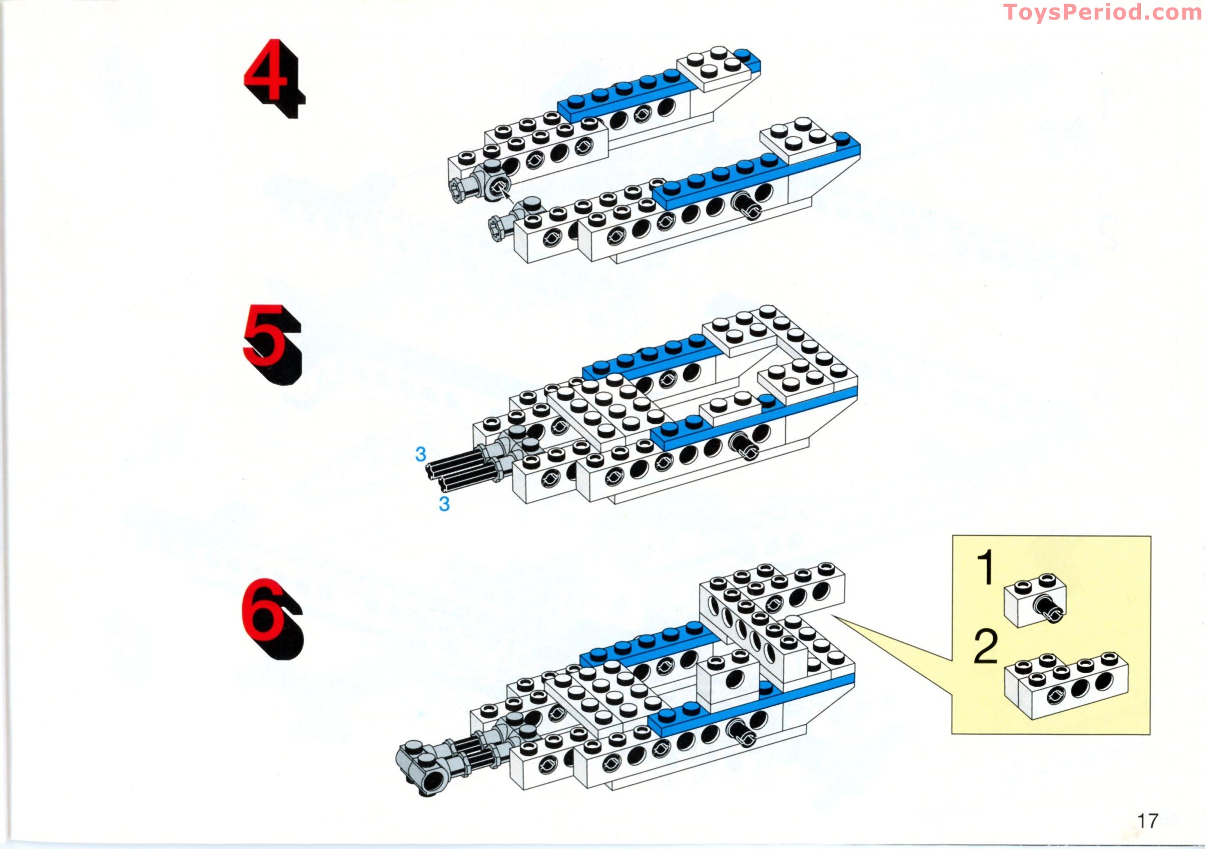LEGO 8824 Hovercraft Instructions and Parts List